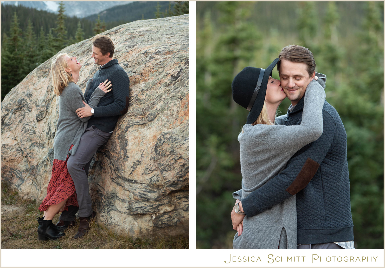 Brainard Lake: Happy Engagement Anna and Jim | Jessica Schmitt ...