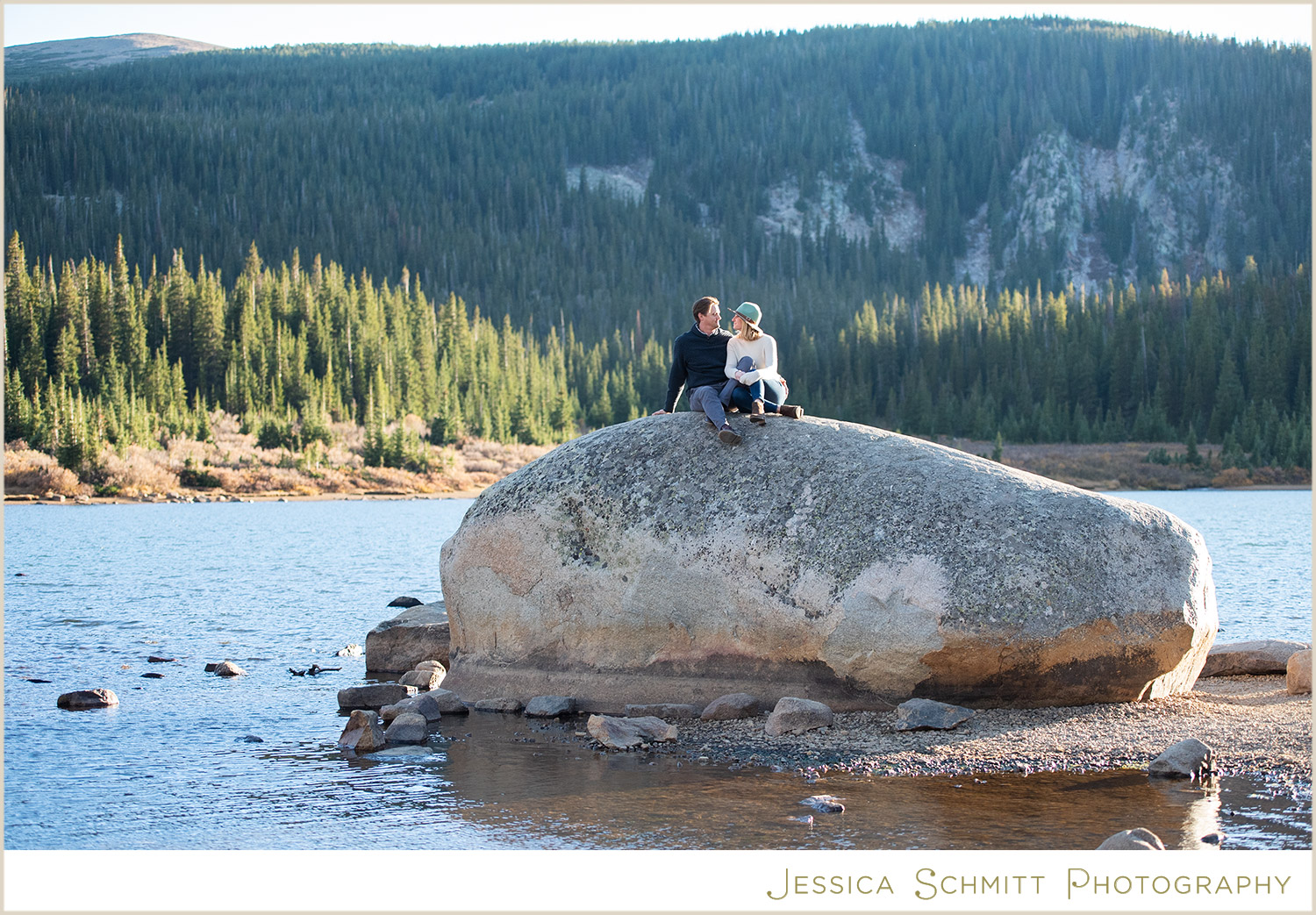 Brainard Lake: Happy Engagement Anna and Jim | Jessica Schmitt ...