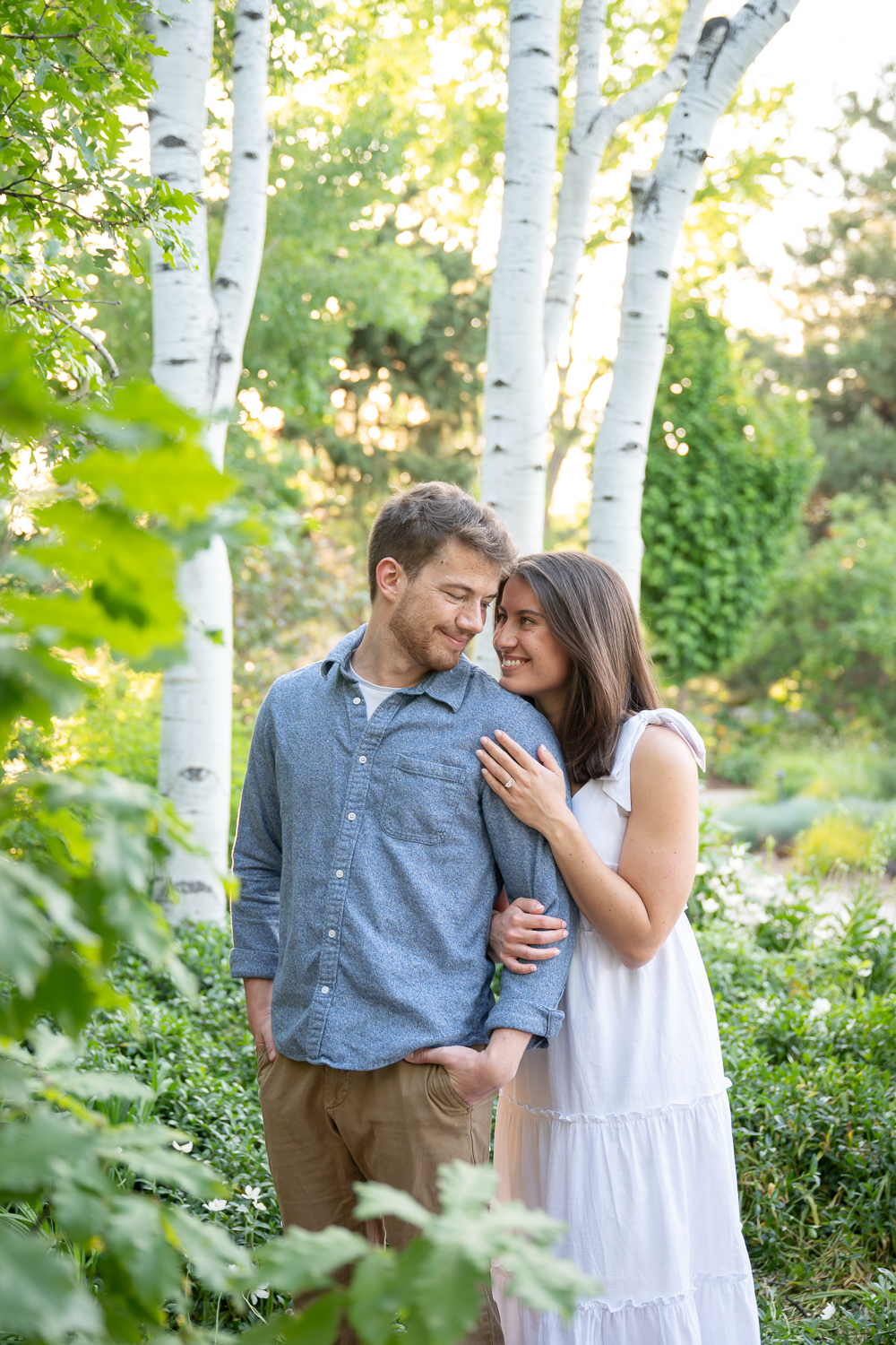 Denver Botanic Gardens Engagement Photography: Congratulations Sarah ...